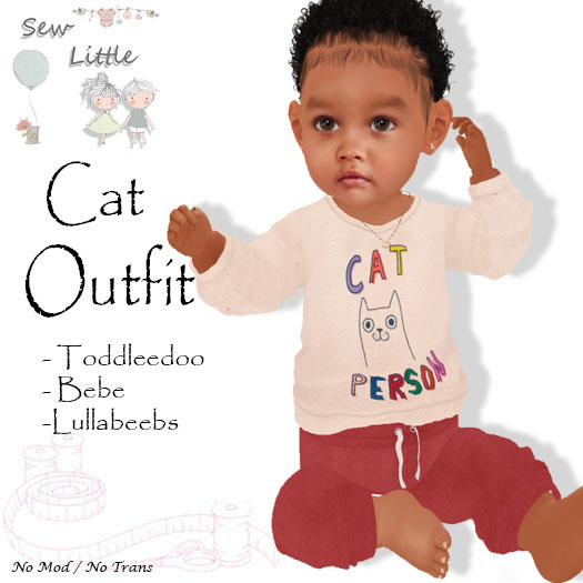Second Life Marketplace S Cat Outfit Td Bebe And Lb
